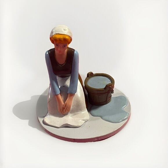 Disney | Toys | Disney Cinderella Cake Topper Washing Cleaning Pvc ...